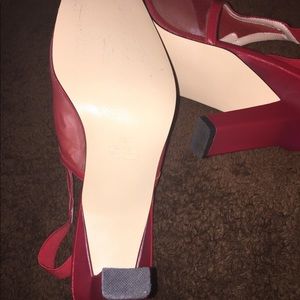 Shoes | Red Sling Back Heels | Poshmark